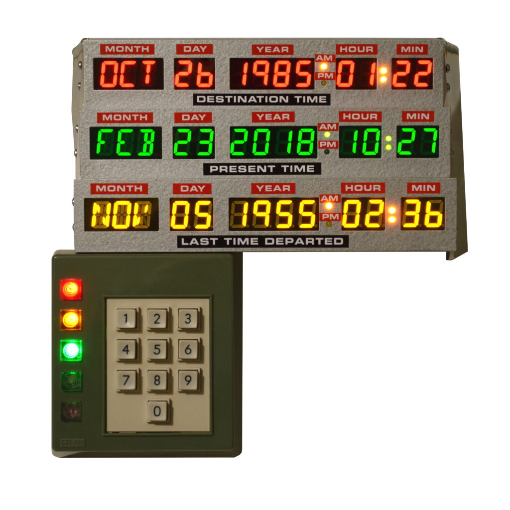 Time Circuits Display (TCD) - Movie Prop Electronics